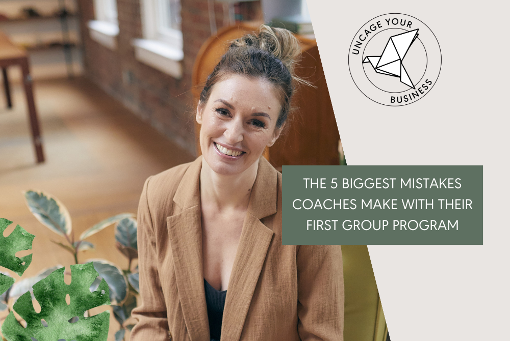 The 5 Biggest Mistakes Coaches Make With Their First Group Program ...